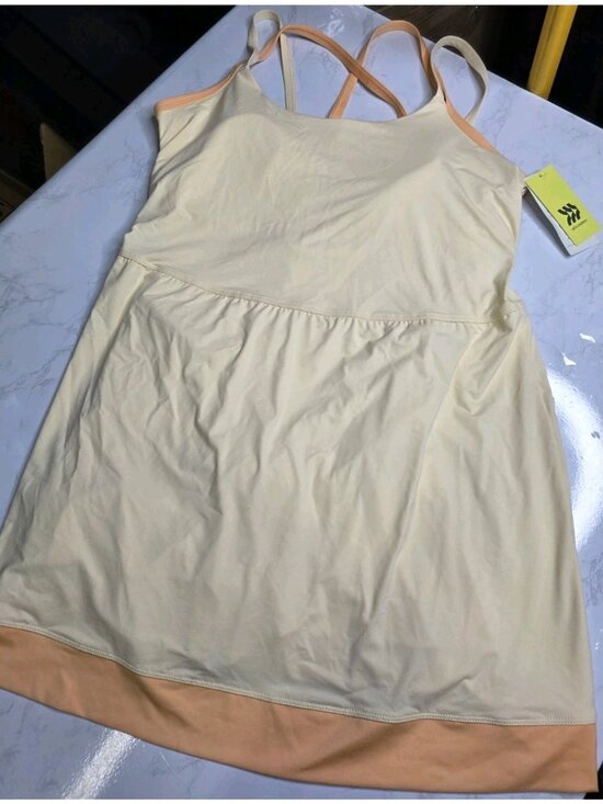 all in motion | Dresses | All In Motion Athletic Dress Xl Yellow Peach ...